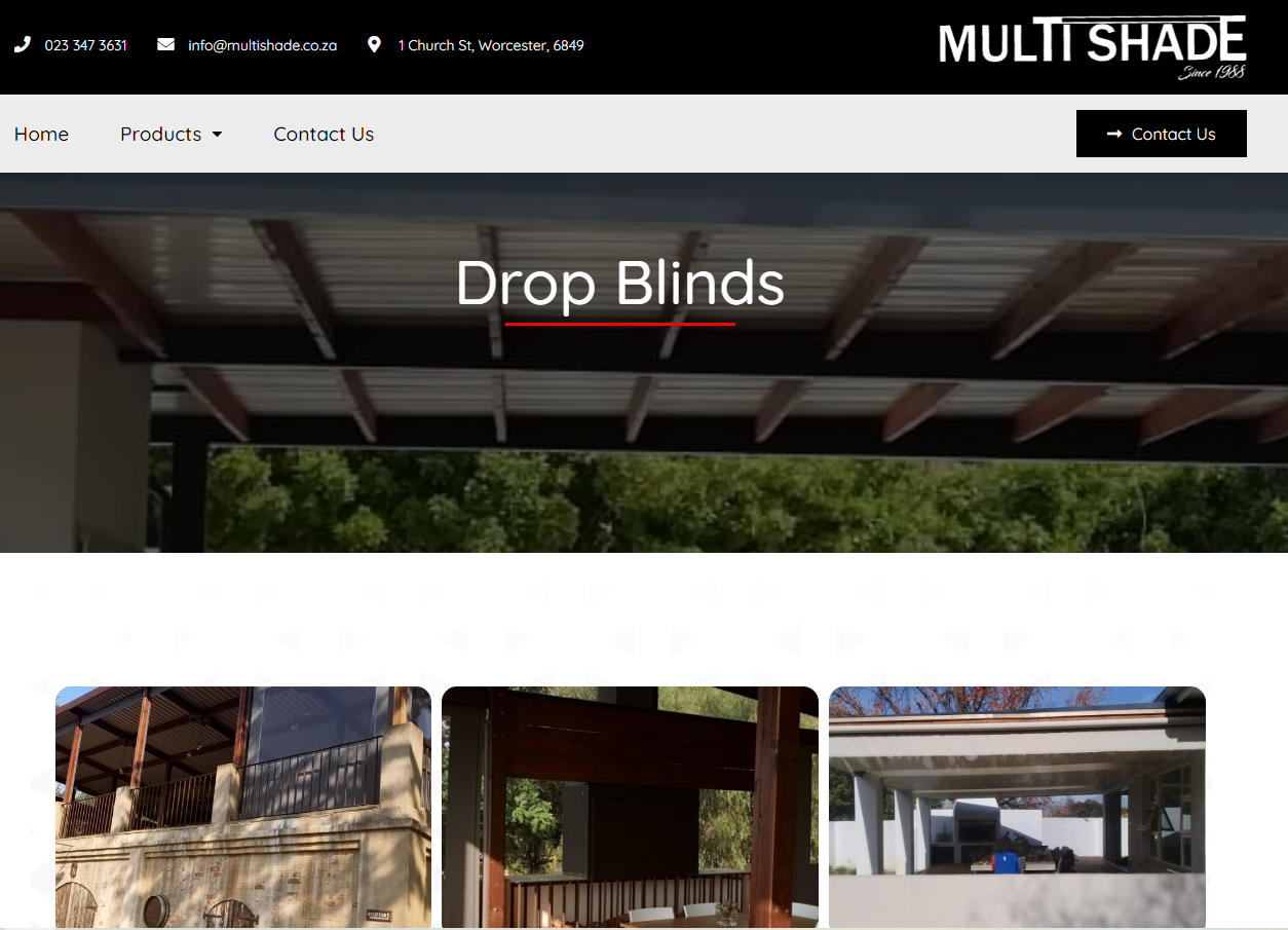 Drop Blinds - Multishade